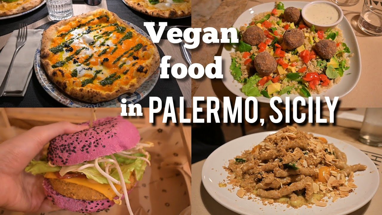 PALERMO VEGAN FOOD GUIDE 2024 - Best restaurant to try in Sicily🍝 - YouTube