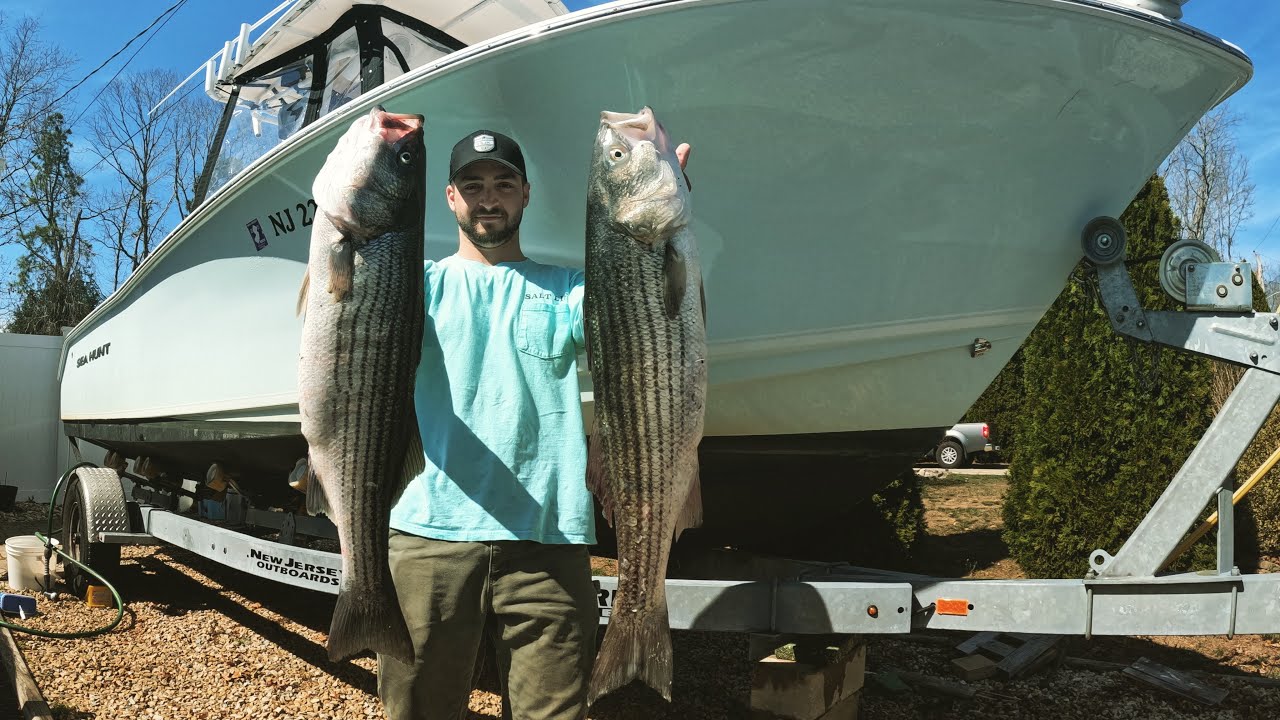 Raritan Bay Striper Fishing - Tips to Catch a Big One! - YouTube
