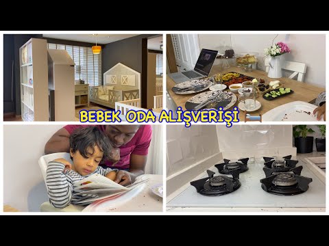 BEBEK ODASI BAKTIK 🛌 ÇOCUKLAR İÇİN RANZA MI⁉️BAZA MI ? ⁉️EŞİMLE SABAH KAHVALTI HAZIRLADIK ❤️🍳🥚