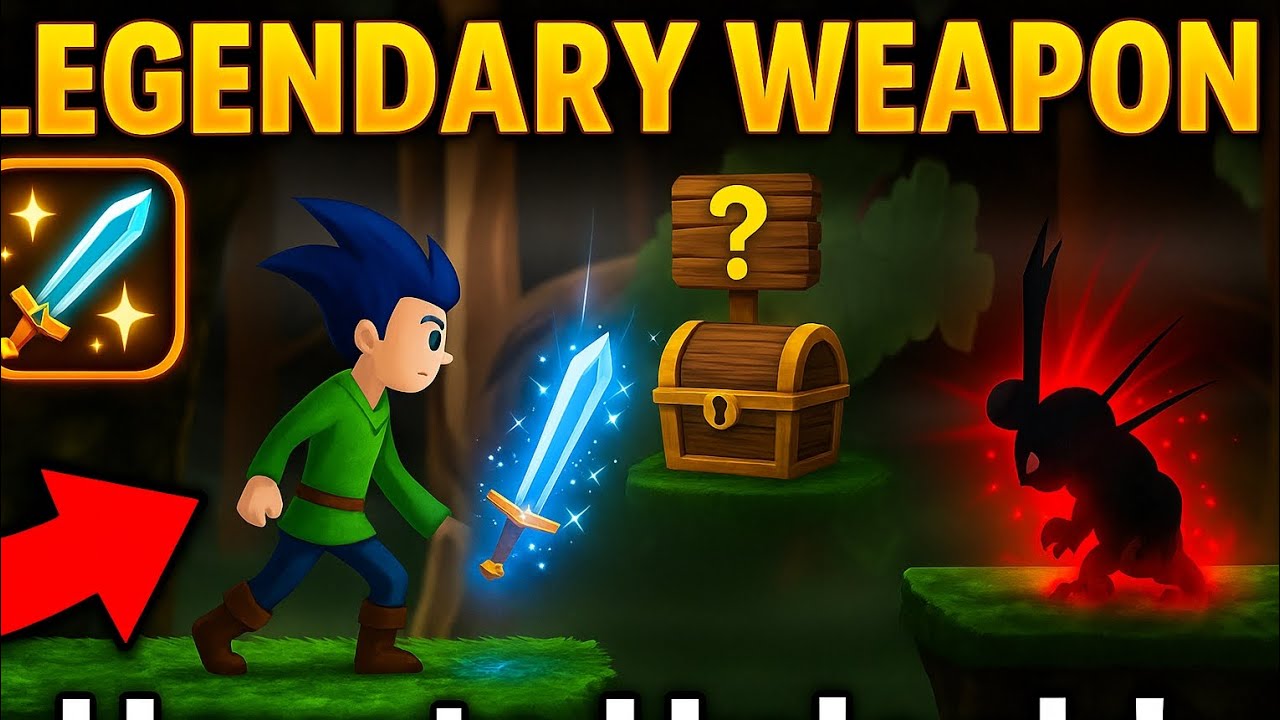 How to Get Legendary Weapon in Swordigo Gameplay 0.1 | Hidden Sword ...