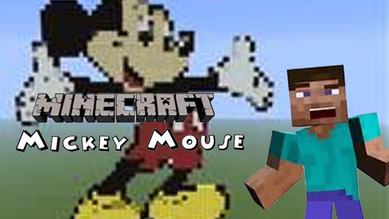 Minecraft Mickey Mouse!!!! - YouTube