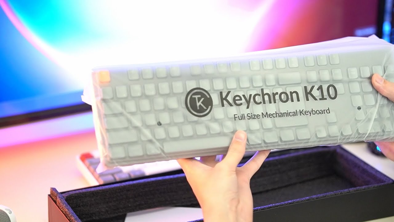 Unboxing My New Keyboard - Keychron K10 US Layout - YouTube