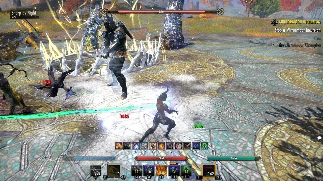 ESO - Mirrormoor Incursion Solo - YouTube