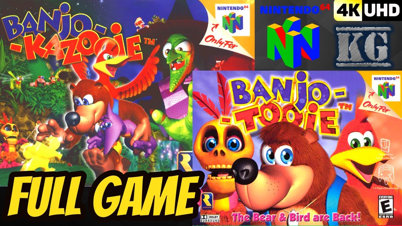 Banjo Kazooie N64 Box