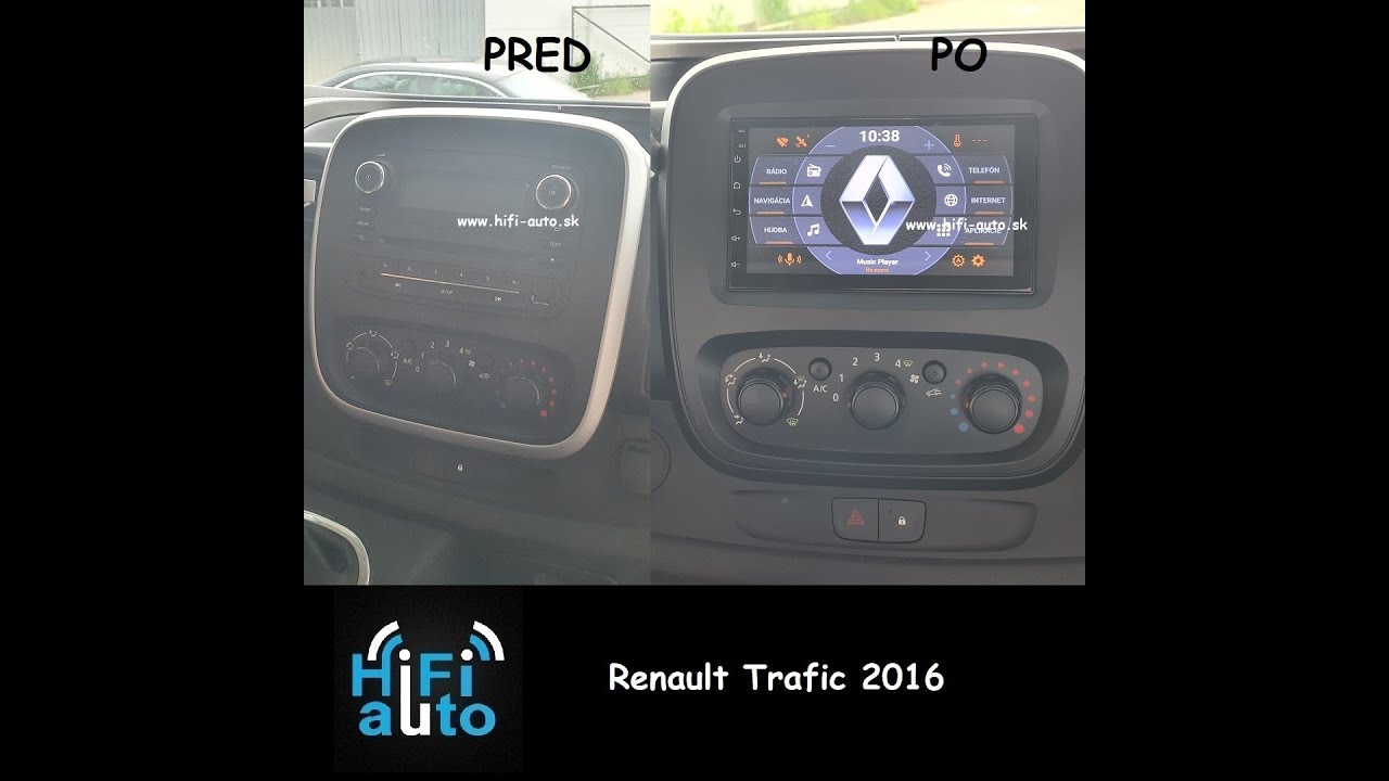 Renault Trafic 2016 TomiMax ANDROID Multimedia Player - YouTube