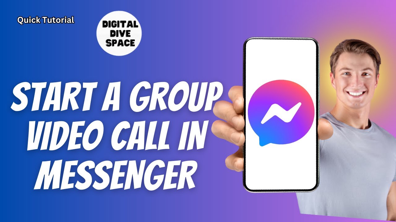 How To Start a Group Video Call in Messenger - YouTube