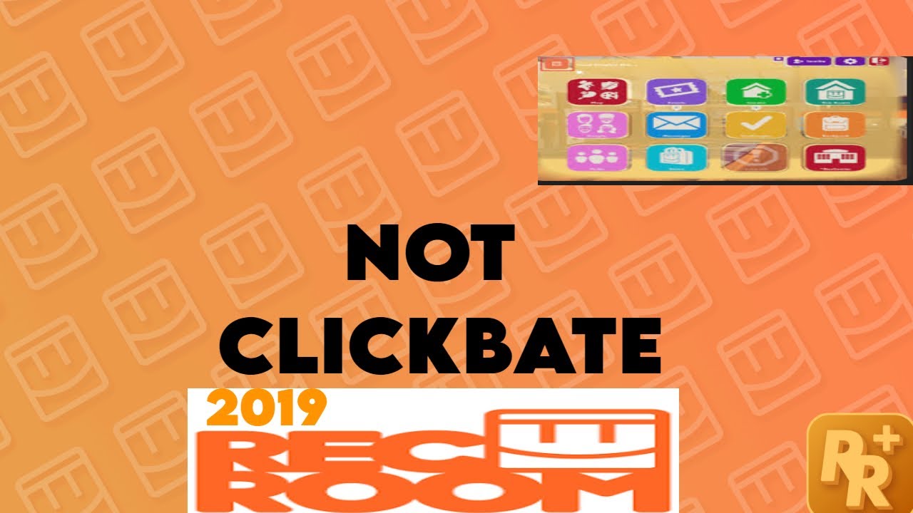 I Played 2019 Rec Room (RecRoom don't ban me) - YouTube
