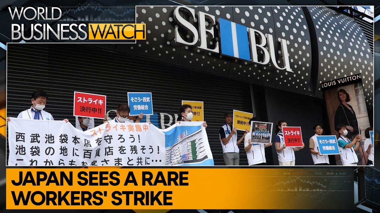 First strike in Japan in 6 decades takes place in Tokyo | World ...