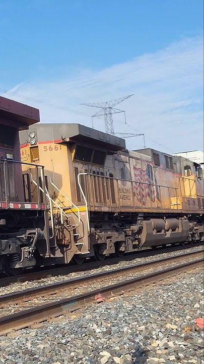 UP 5661 trailing on CP 137 - Nov 5/24 #cprail #cptrain #unionpacific #cpkc #railroad #railfan ...