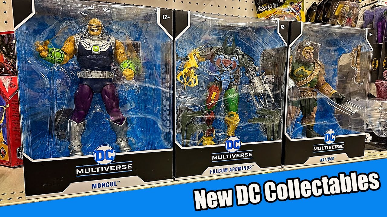 New DC Collectables Figure and More | Walmart and Target Toy Hunt - YouTube