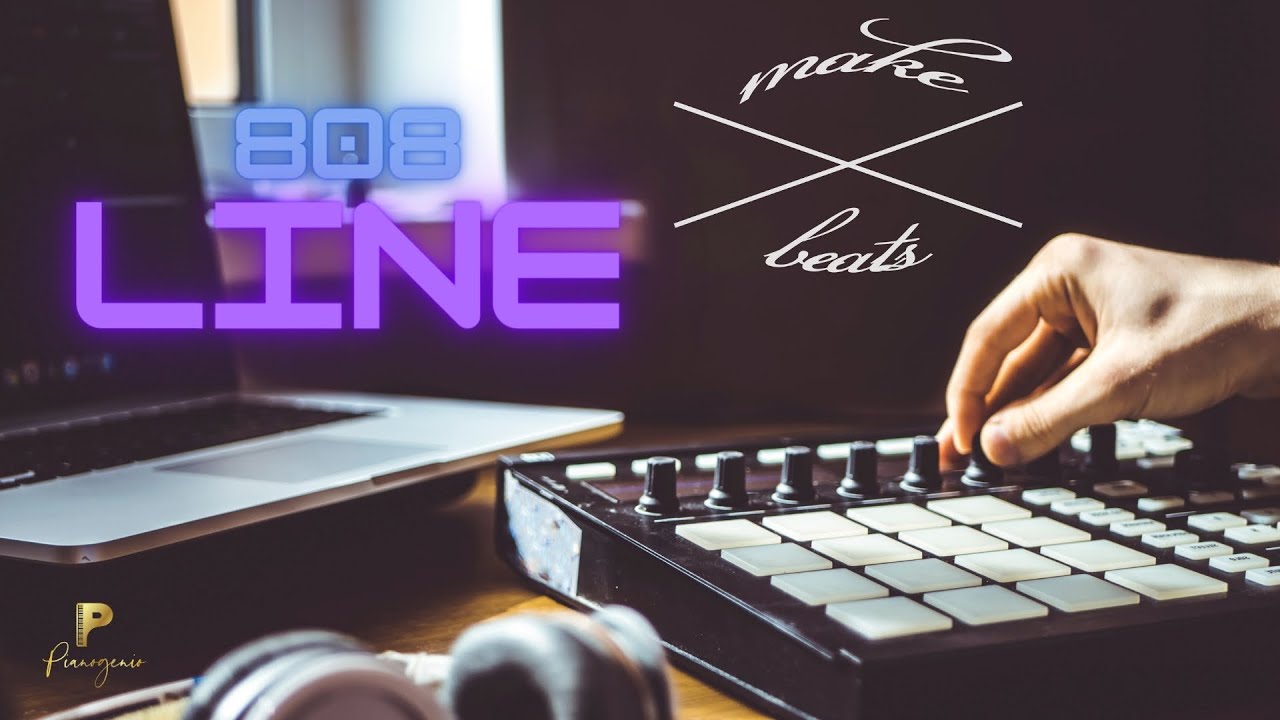 808 bass line in MPC software - YouTube