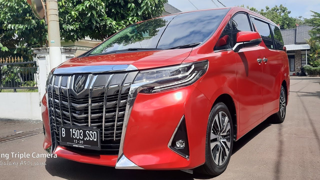 Wrapping sticker Candy Red Metalic (alphard) - YouTube