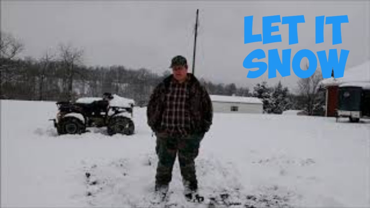 Lifted Honda Recon Snow Bogging - YouTube