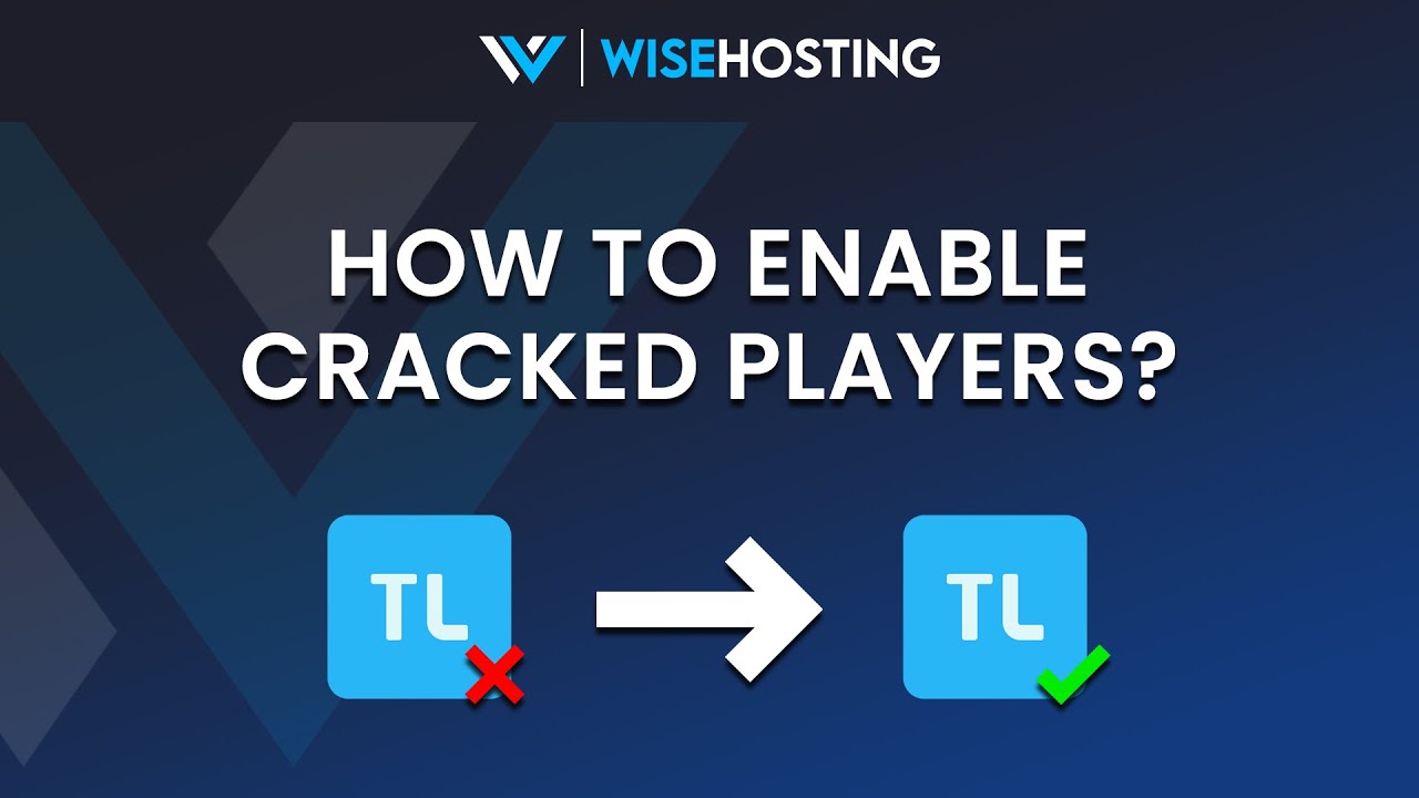 How To Allow Cracked Players on Your Minecraft Server - YouTube
