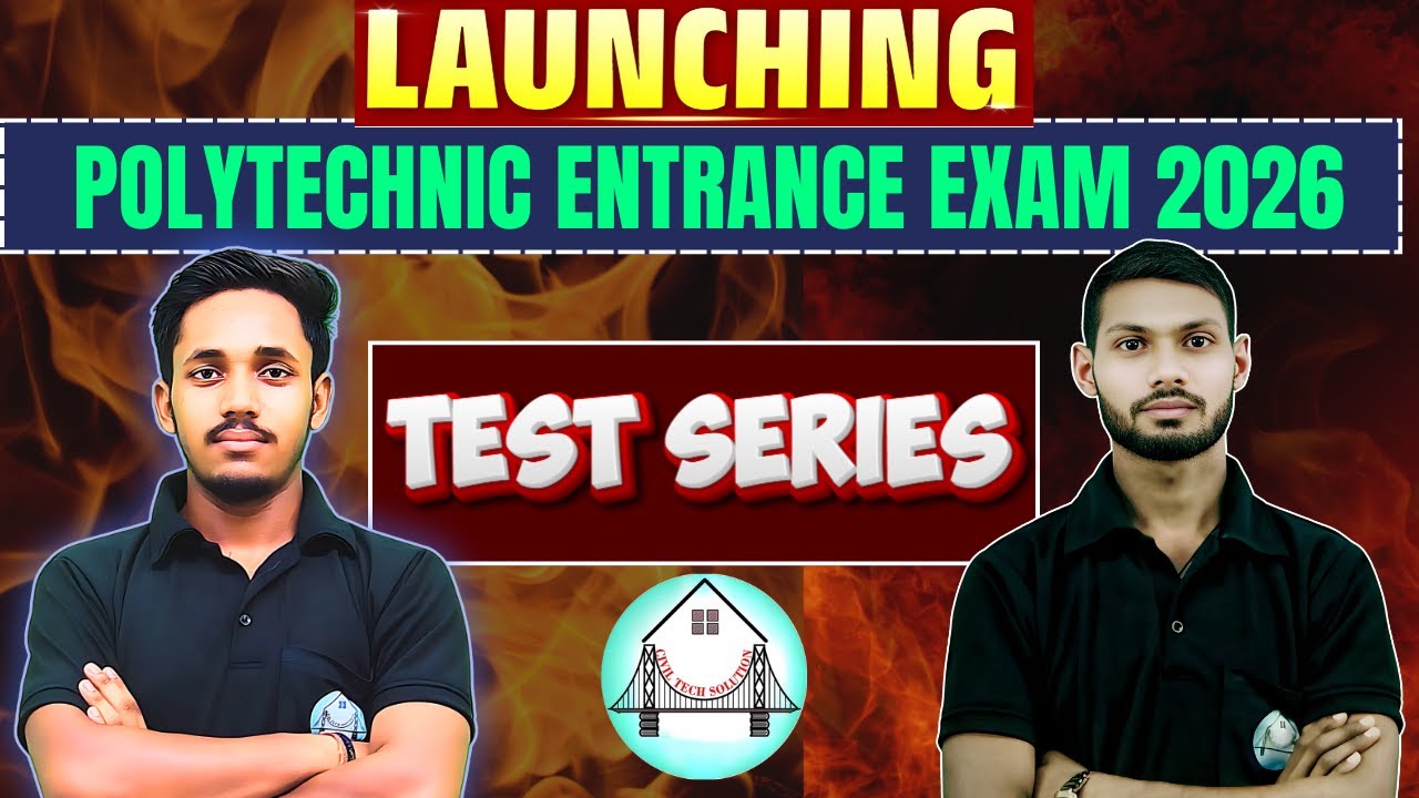 🔥 Polytechnic Entrance Exam 2026 | 100% Govt College Target | Test ...