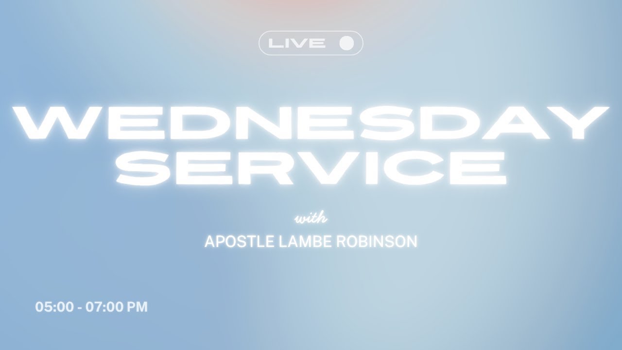 Wednesday Service - YouTube