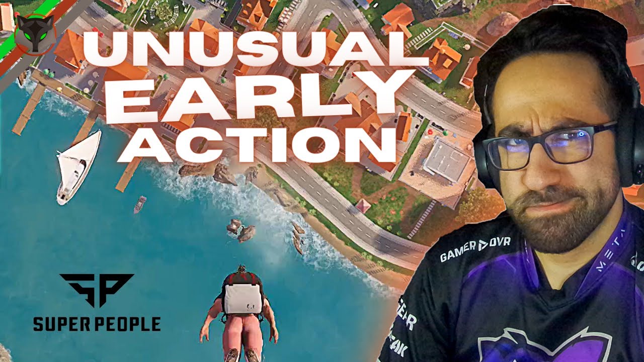 Super Hot Drop in Super People - Super People Solos Gameplay, Gatling ...