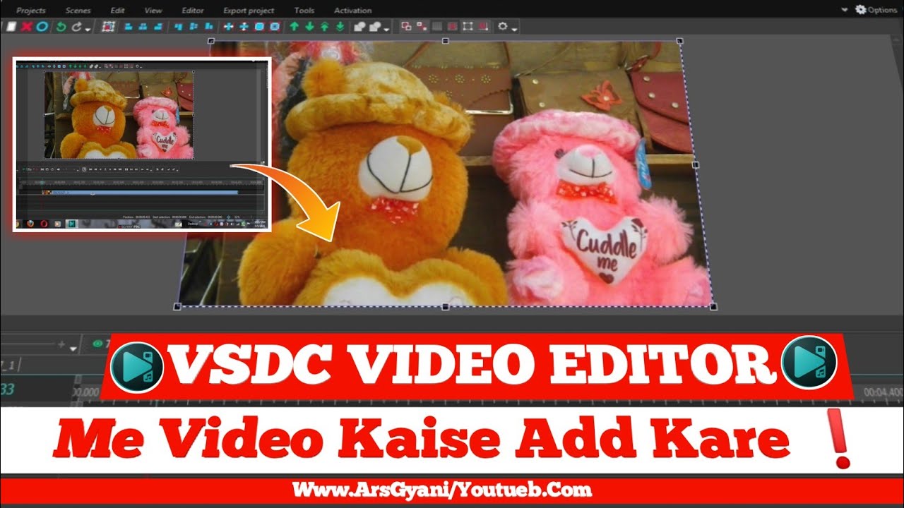Vsdc Me Video Kaise Add Kare | How To Add Video In Vsdc Video Editor ...