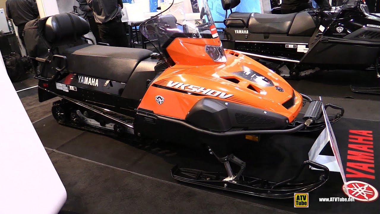 2018 Yamaha VK540 Sled - Walkaround - 2017 Toronto Snowmobile ATV Show ...