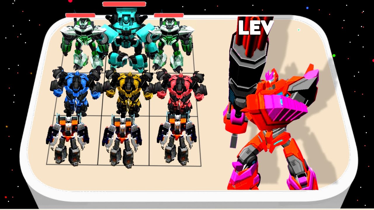 MERGE Robots: Master Monster, Robot Rise Transformer Rampage, Android ...