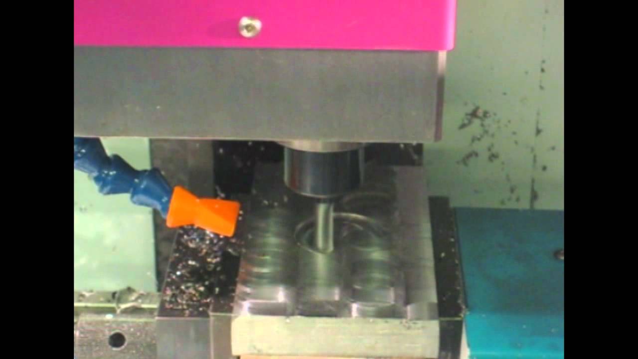 Boxford 300VMCi Mill - Steel Machining - YouTube