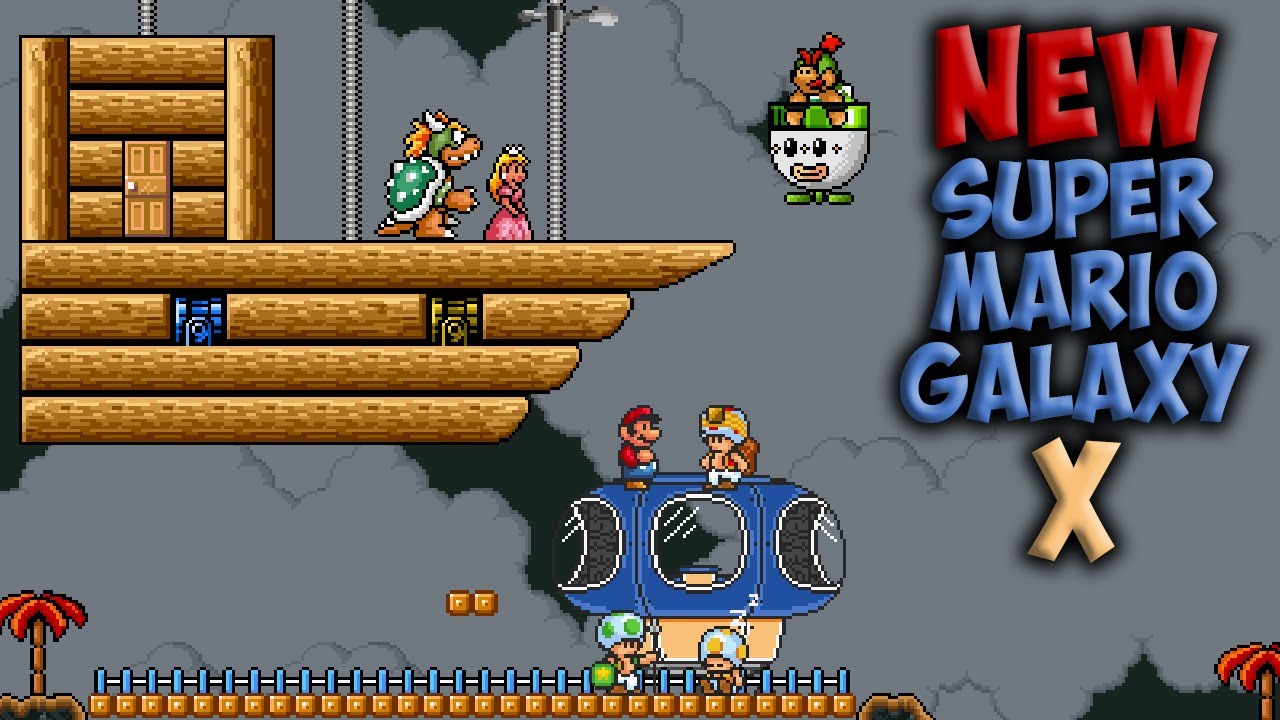 SMBX Episode • New Super Mario Galaxy X • Longplay 100% - YouTube