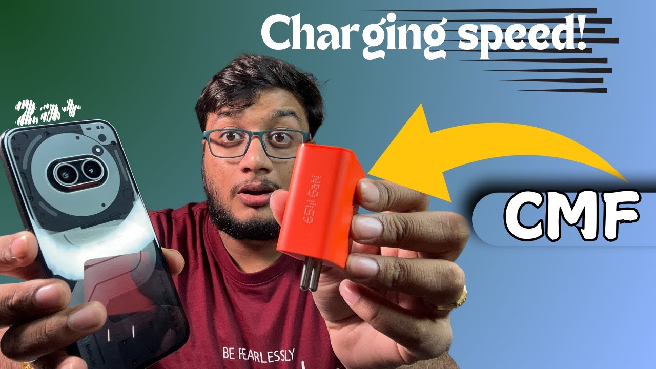 Nothing phone 2a plus charging with CMF 65w Gan charger - YouTube
