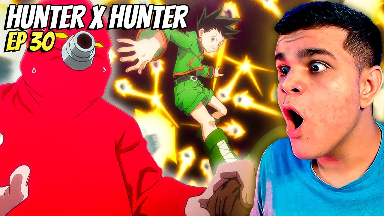 GON VS GIDO! ASSISTINDO HUNTER X HUNTER PELA PRIMEIRA VEZ Episódio 30 ...