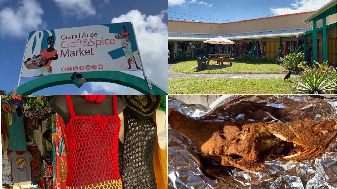 Grand Anse Craft and Spice Market January 2025 Grenada - YouTube