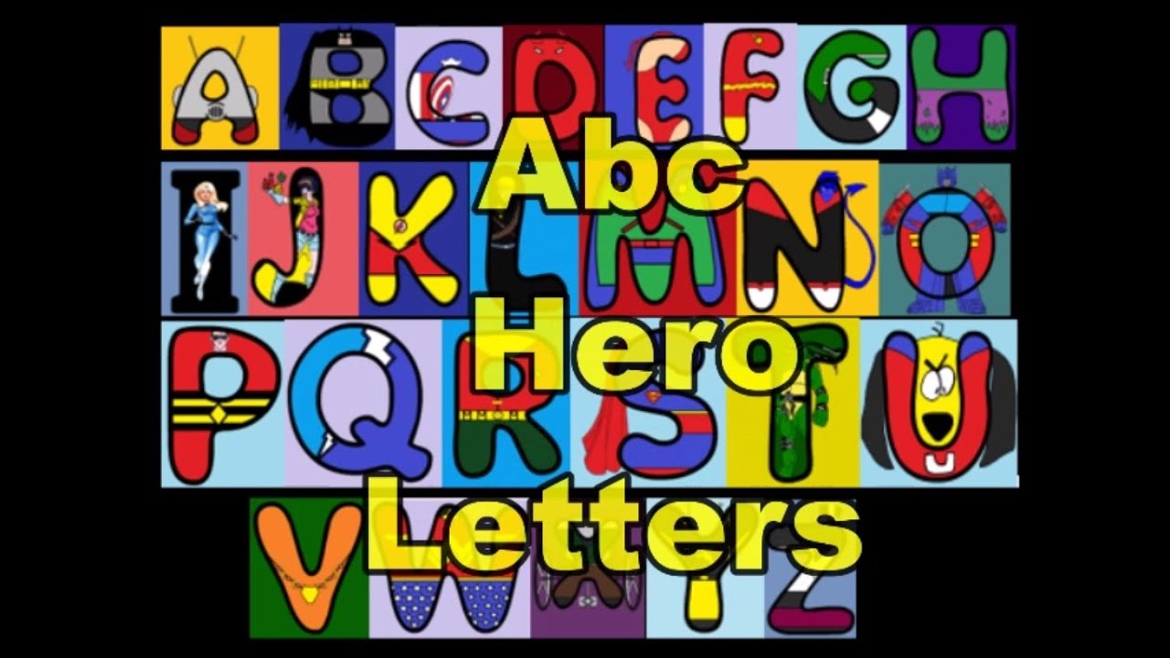 ABC HERO LETTERS 1 - YouTube