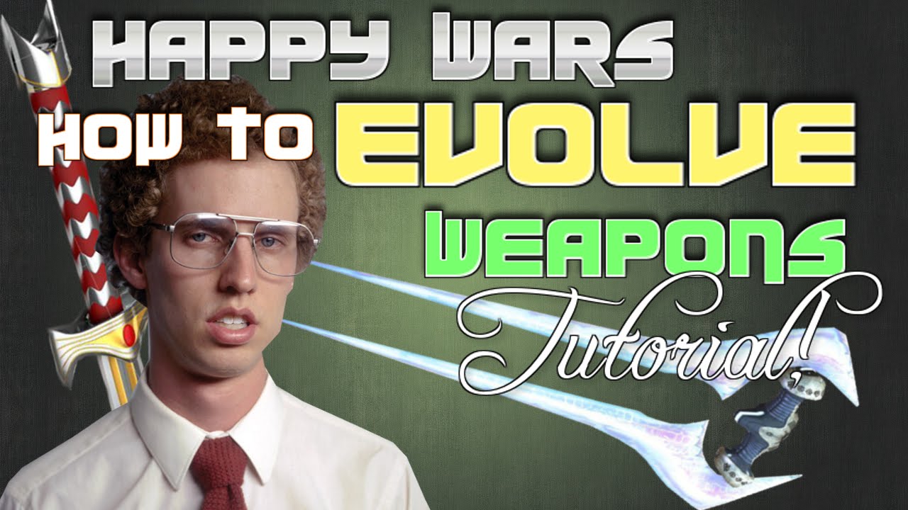 Happy Wars - How To Evolve Weapons - Tutorial - YouTube