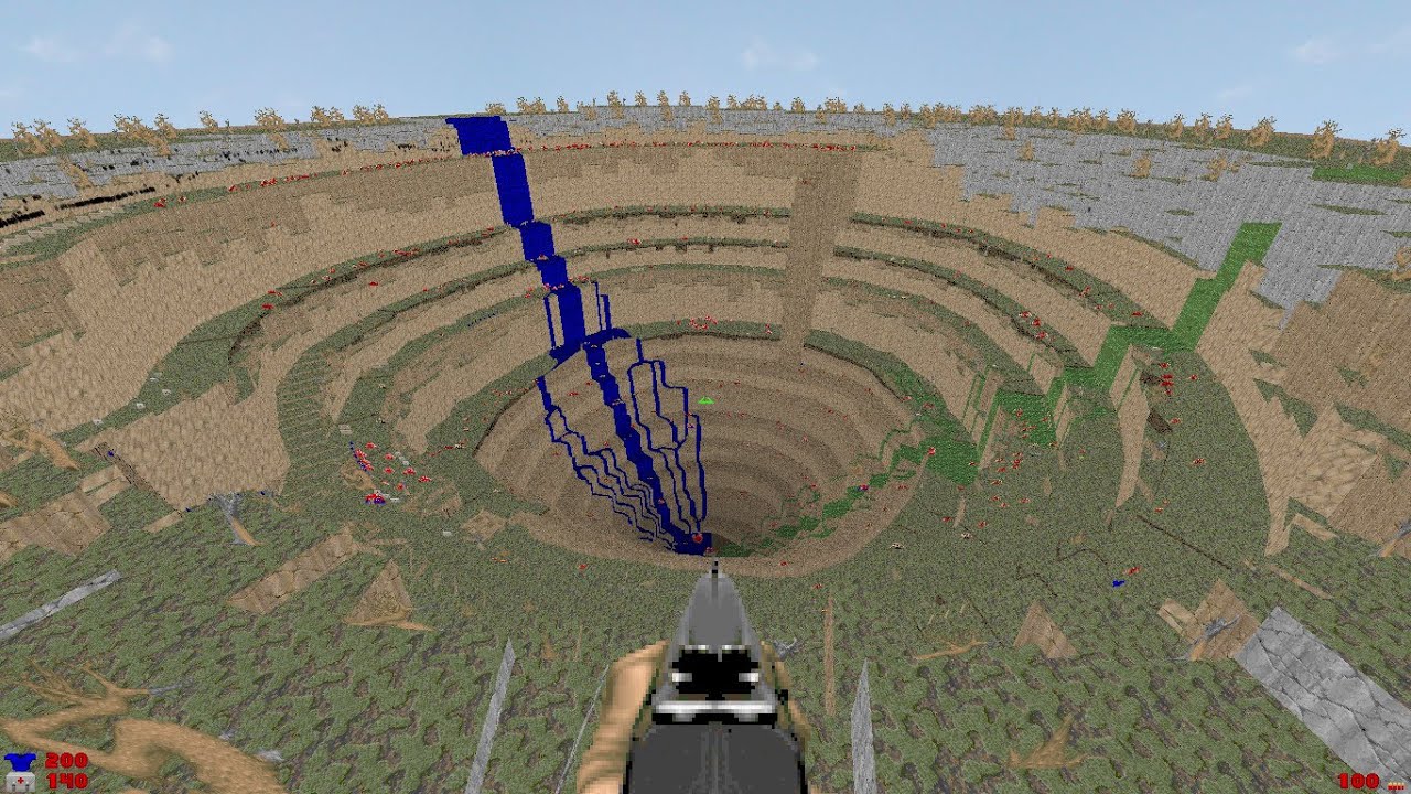 DOOM MOD Doomworld Mega Project 2017 dmp2017 By Various MAP 11 - YouTube