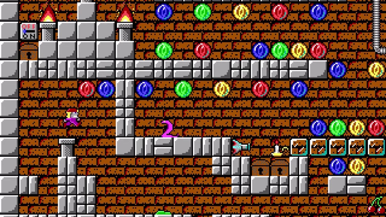 Crystal Caves - Volume 3: Cave 10 (1991) [MS-DOS] - YouTube