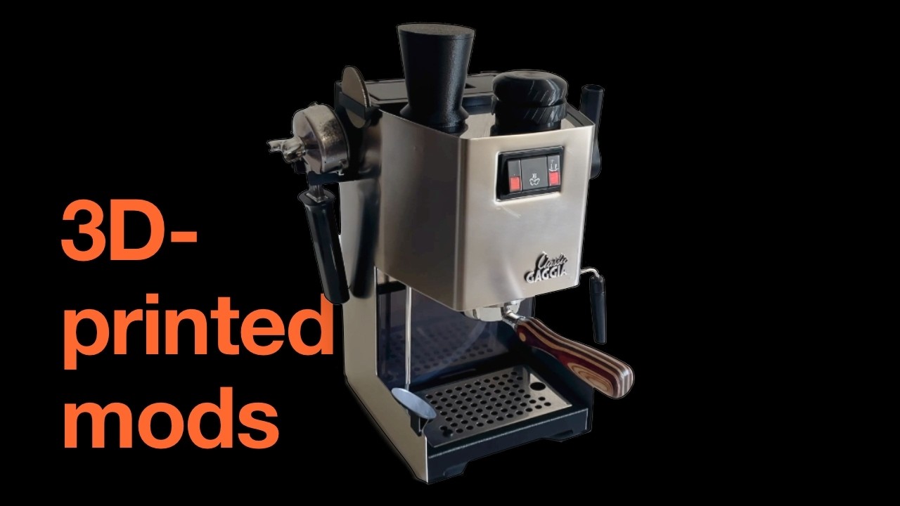 Accessories for the Gaggia Classic ( Pro / Evo ) - 3D printed mods that ...