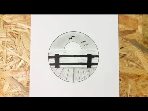 Расм Чизиш осон Манзара/Rasm chizish oson Manzara/Сурот салу/Сурот ...