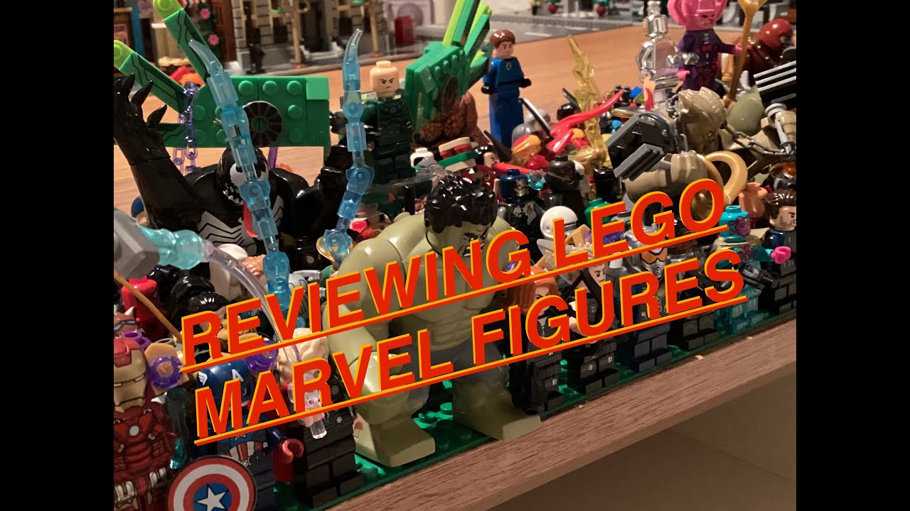 Reviewing My Lego Marvel Mini Figures Pt.1 - YouTube