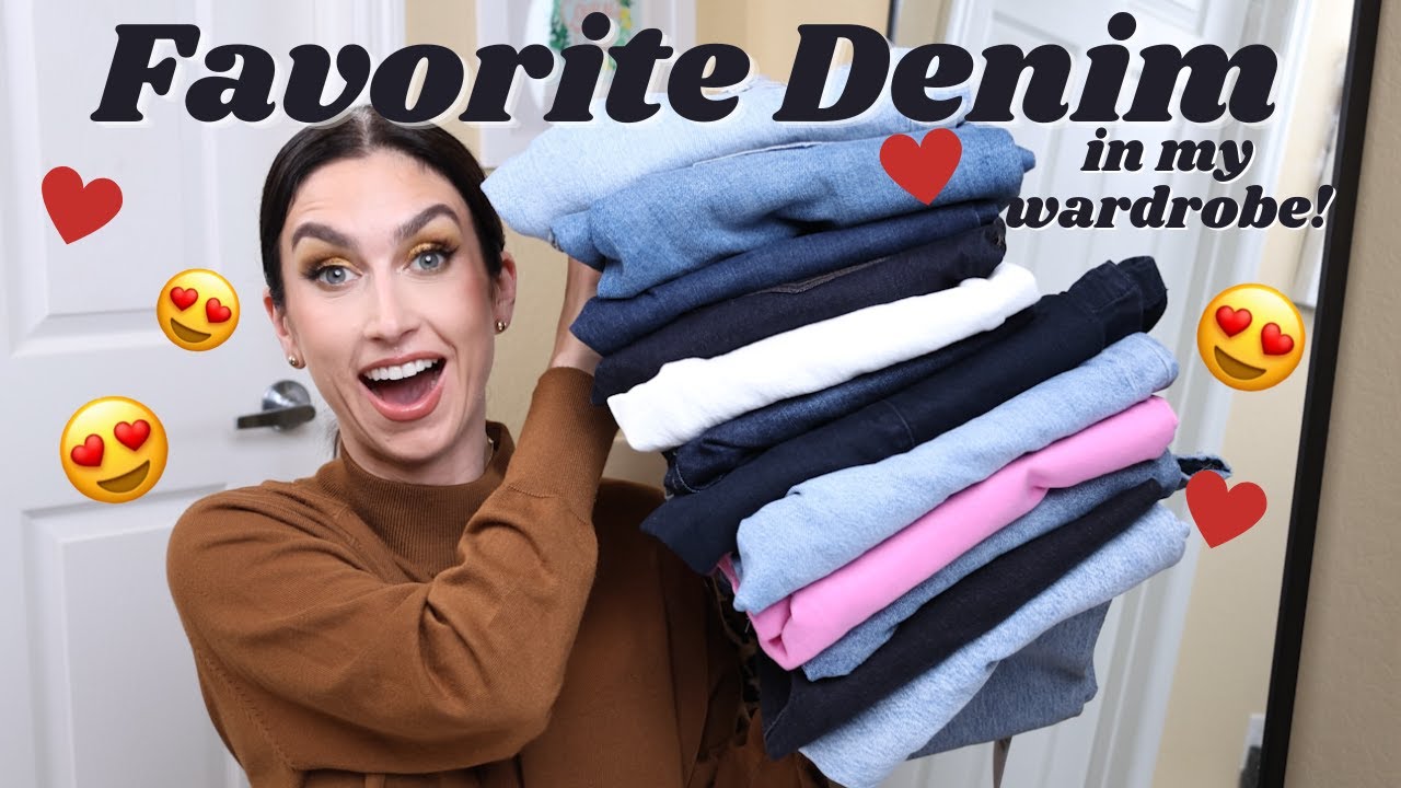THE BEST DENIM EVER! My Favorite Jeans in my Wardrobe... DENIM STAPLES ...