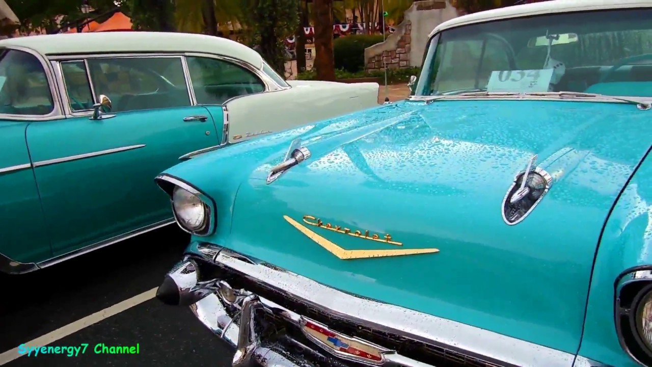 1957 CHEVY, Classic car show - YouTube
