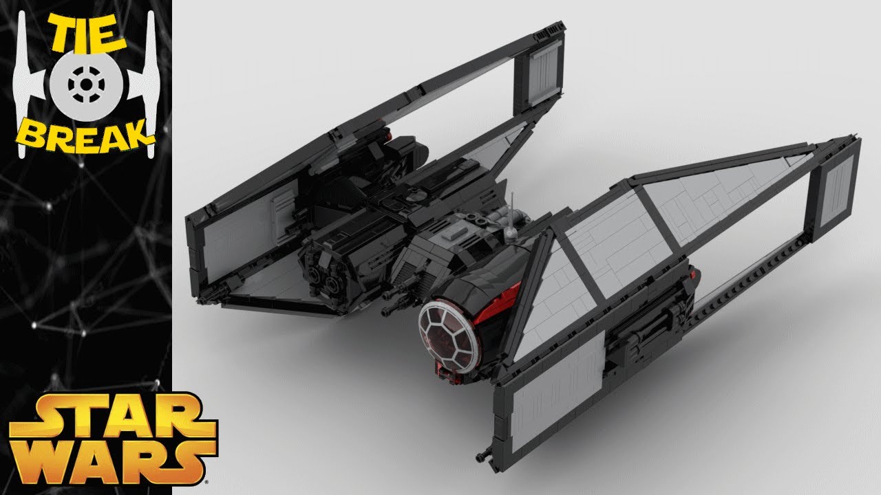 TIE Chimaera Bomber - Star Wars LEGO MOC - TIE fighter line - YouTube
