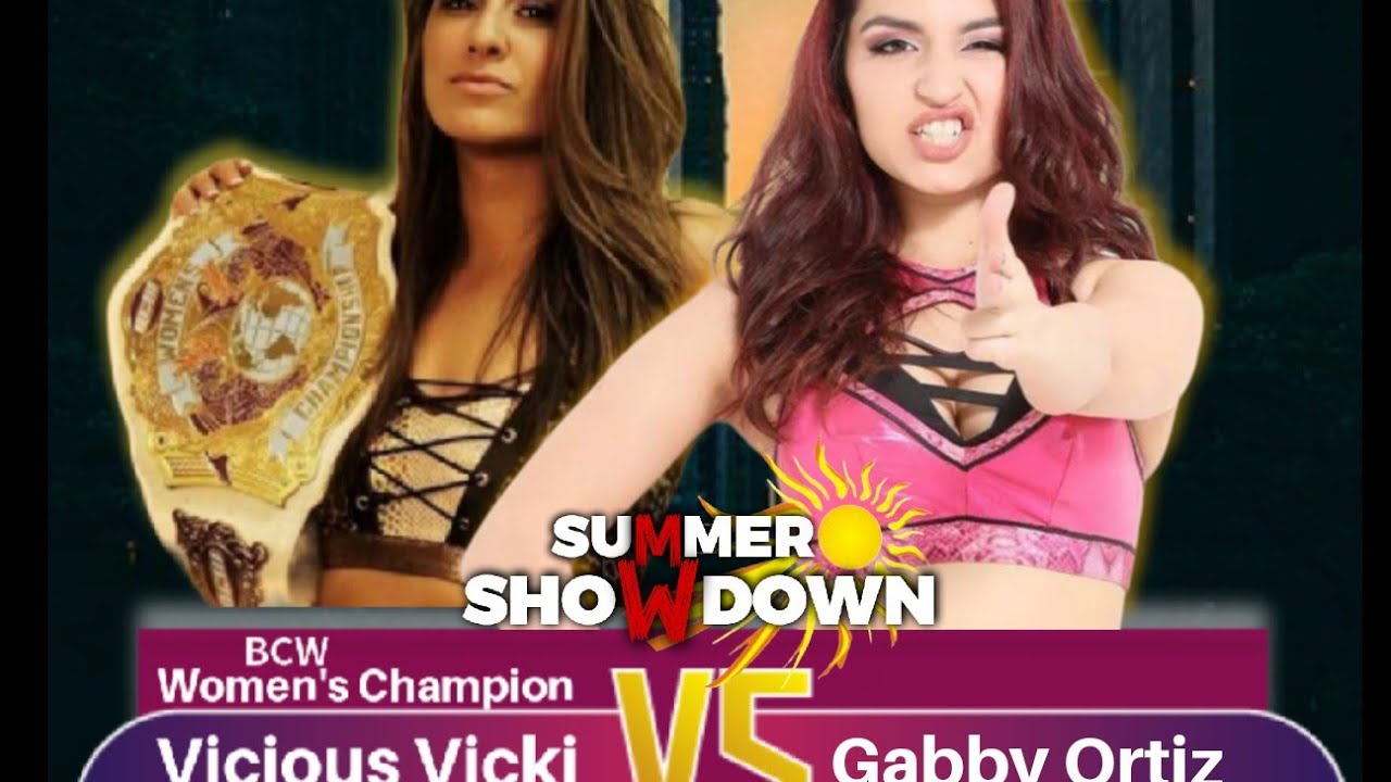Vicious Vicki VS Gabby Ortiz BCW Women's Championship (Full match) - YouTube