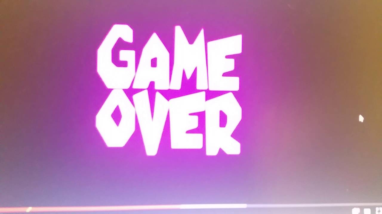 New Super Mario bros 2 game over - YouTube