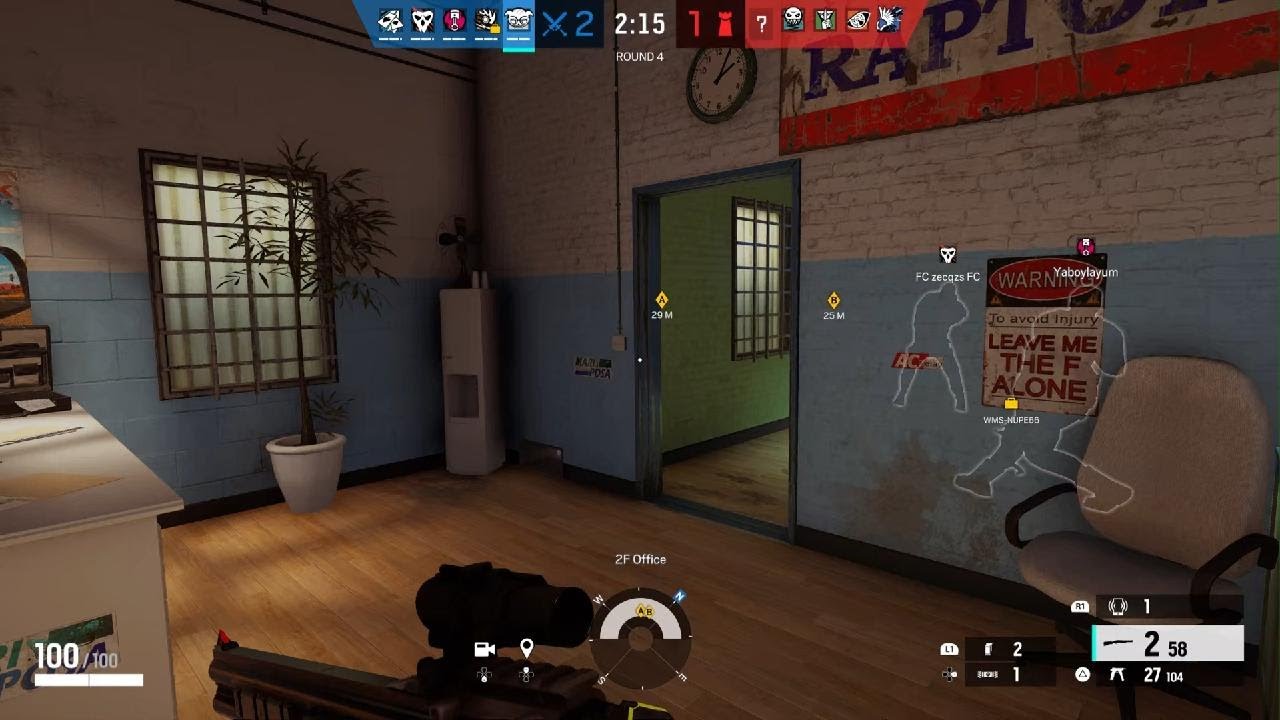 Cool R6 clip - YouTube