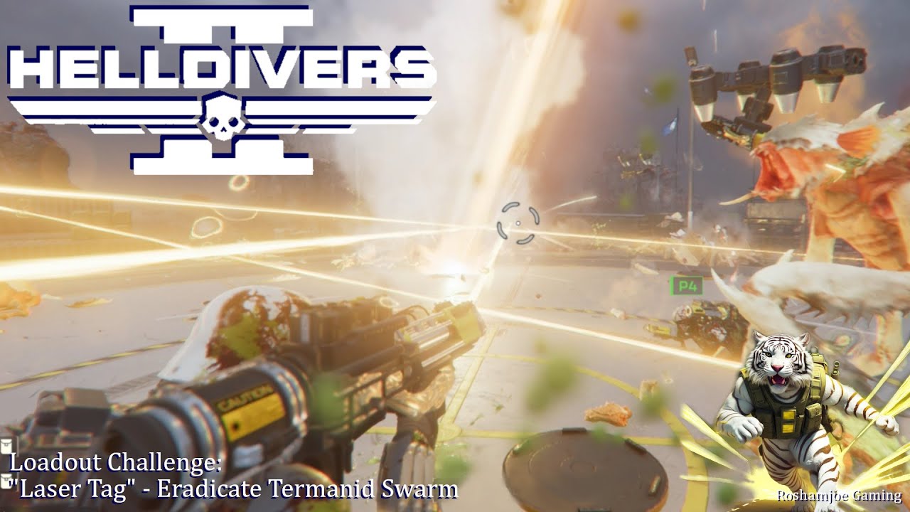 Helldivers 2: "Laser Tag" - Loadout Challenge - YouTube