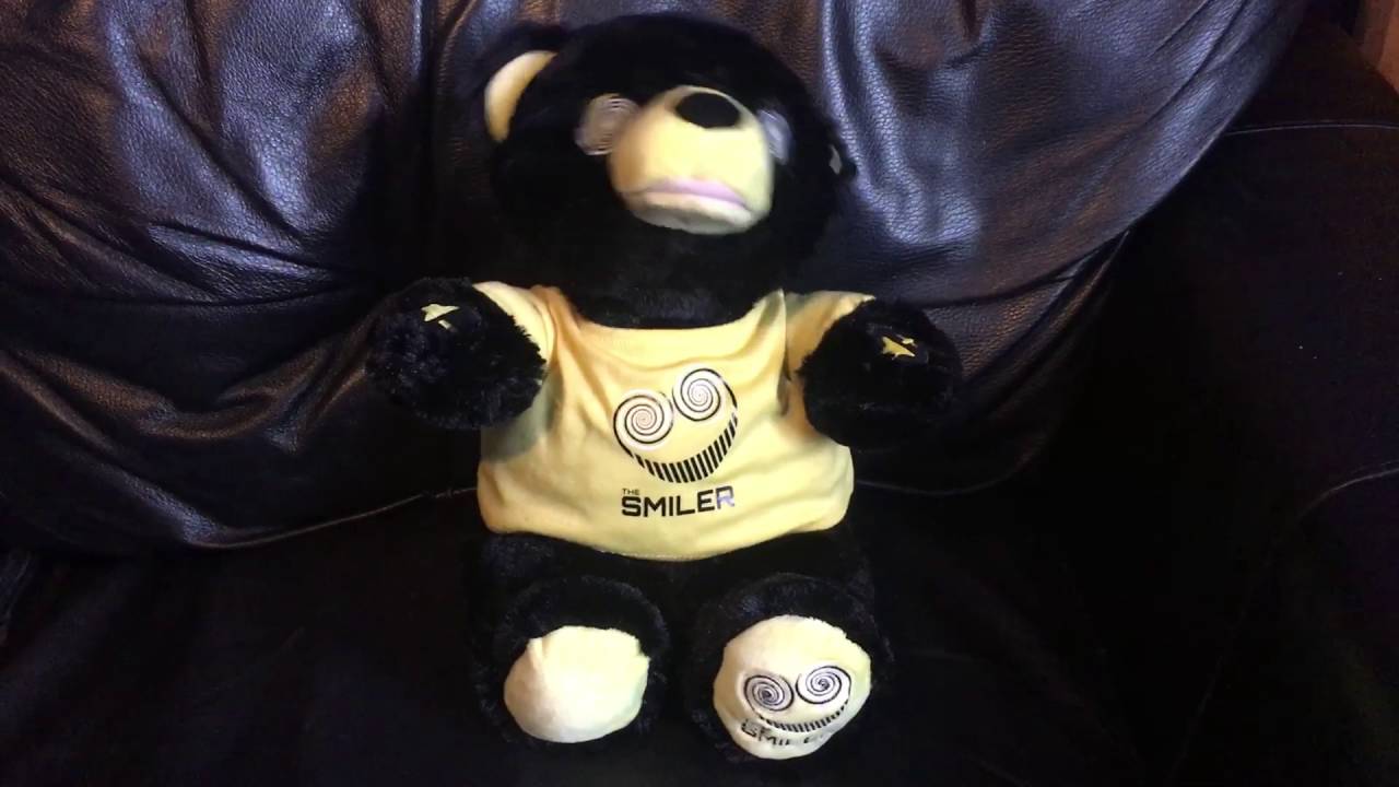 Freaky Smiler Teddy Bear From Alton Towers - YouTube