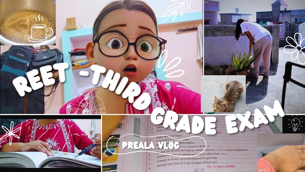 reet -third grade exam preparation 💯 study vlog 🎯शैक्षिक परिदृश्य ...