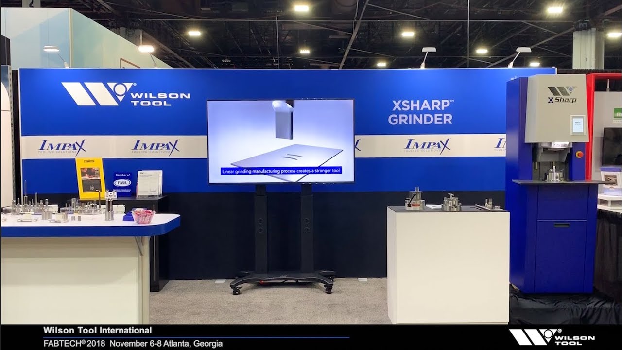 Wilson Tool International Stamping booth at FABTECH 2018 - YouTube