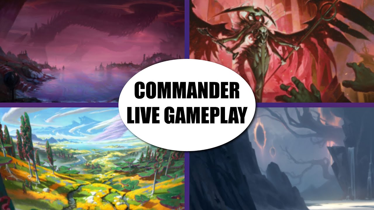 Commander Live Gameplay | LIVESTREAM - YouTube