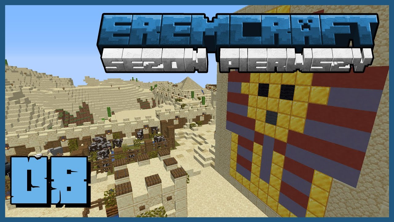 Eremcraft #008 - ogromny faraon, fontanna i stragan handlarza ...