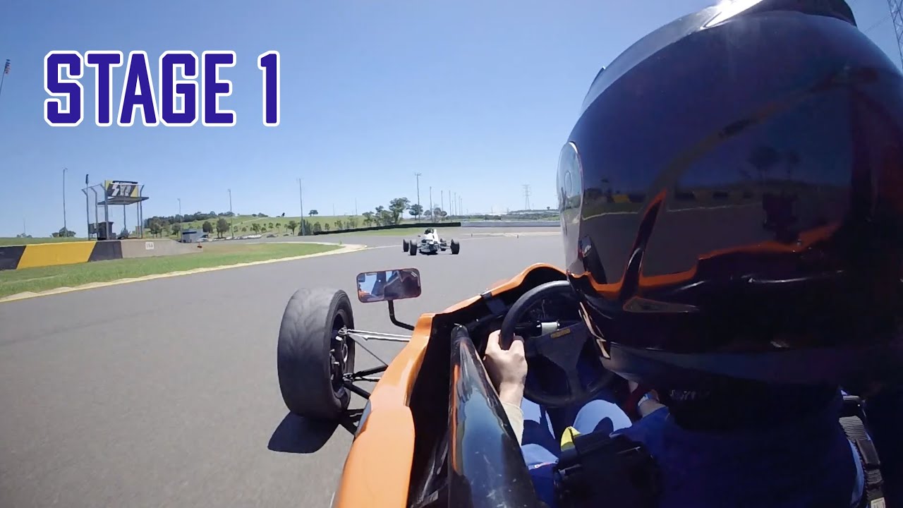 Formula Ford First Time Test | Anglo racing academy | Hairy moments ...