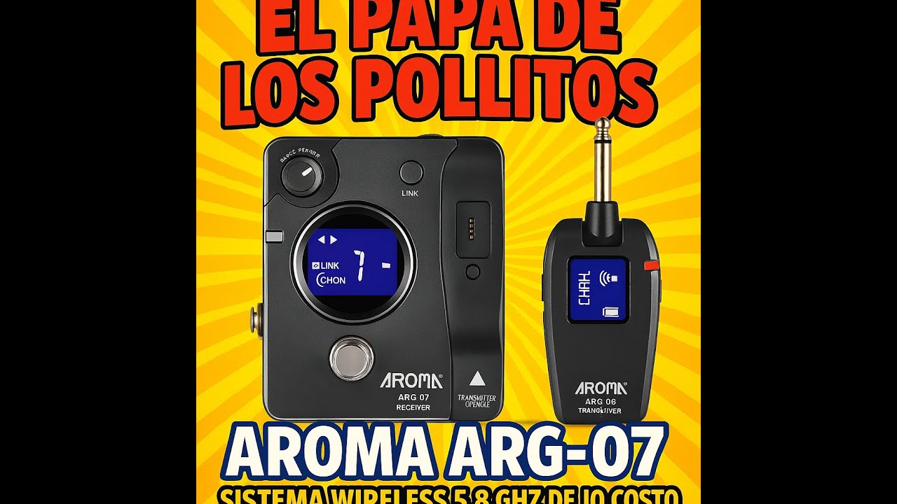AROMA ARG-07 WIRELESS - YouTube